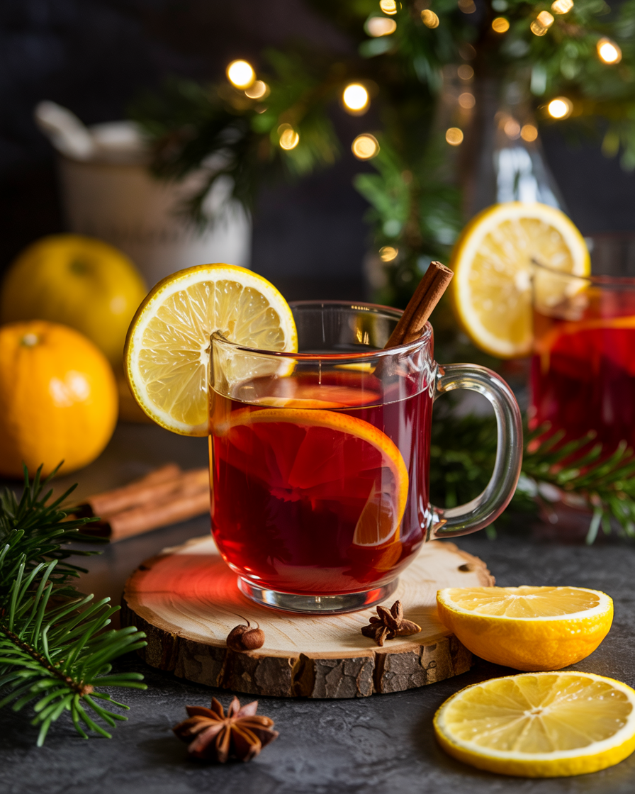 🎄 Warm Cranberry Apple Cider (Vegan, Cozy Holiday Drink) - dreamlifecooking
