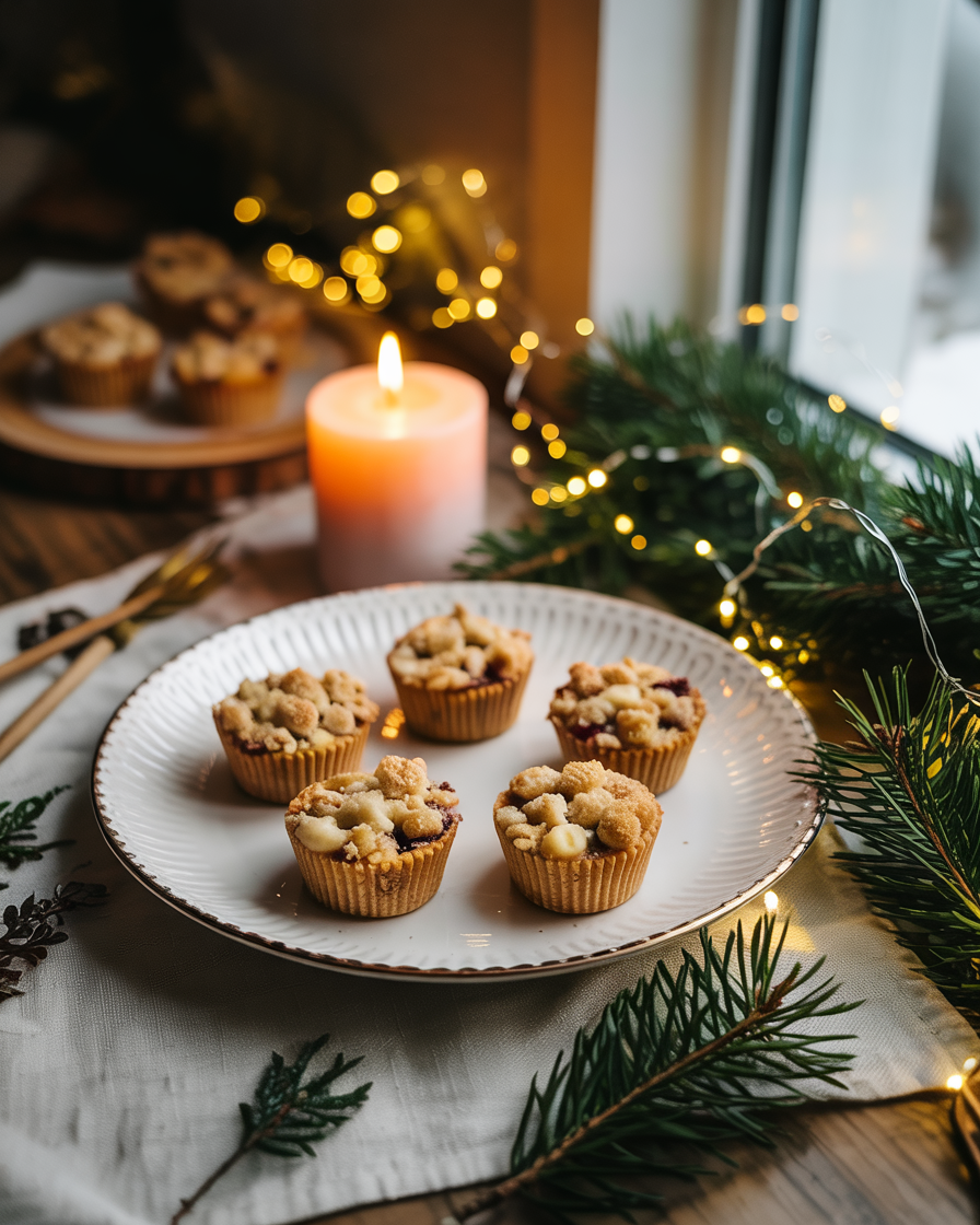 🍏 Warm Cinnamon Apple Crumble Cups (Vegan 10-Minute Holiday Dessert ...