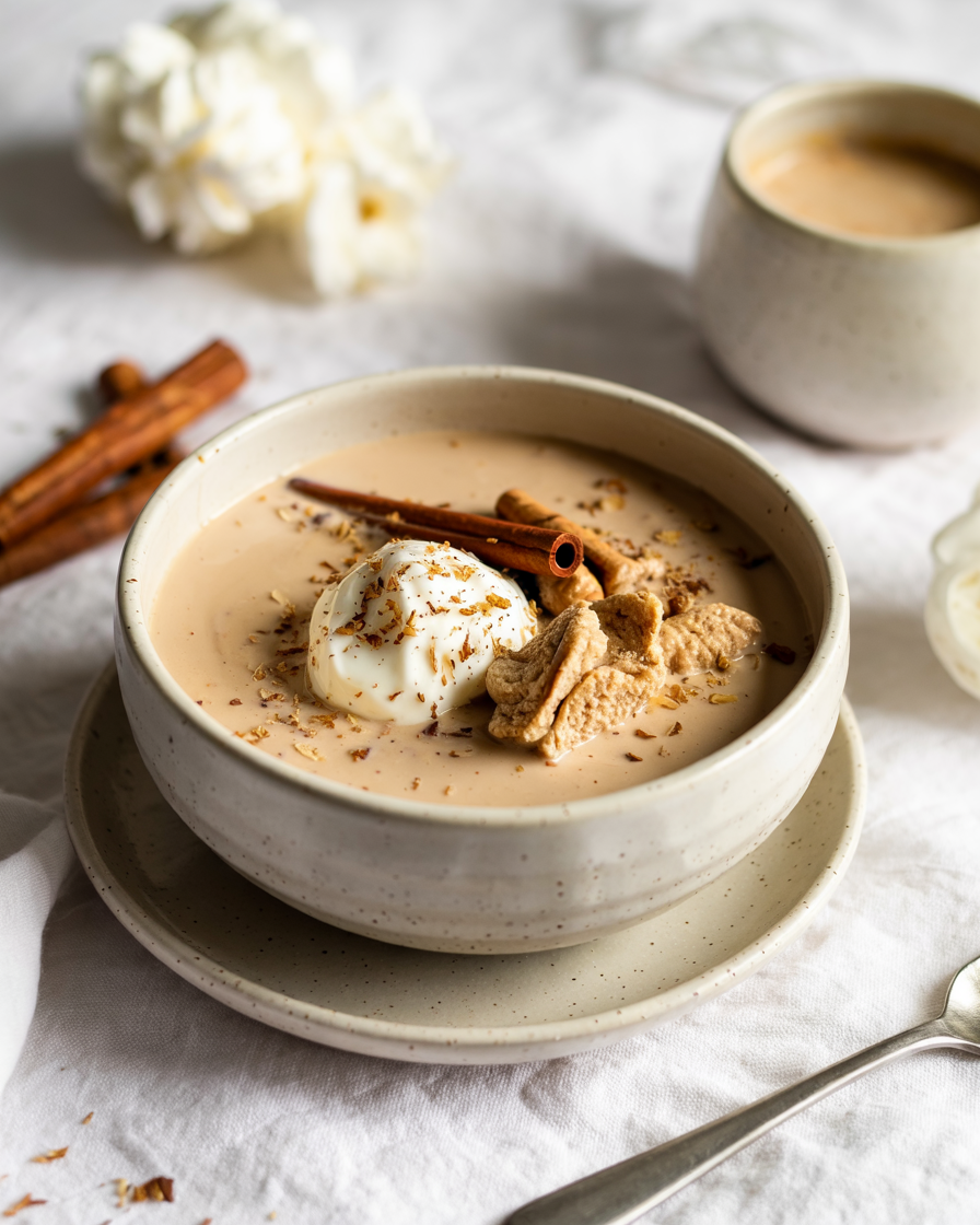 Creamy High-Protein Chai Breakfast Bowl - dreamlifecooking