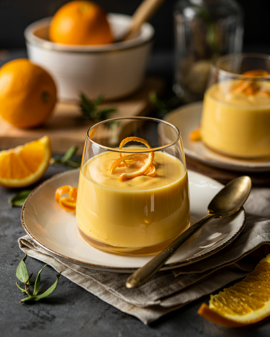 Silky Orange Vanilla Protein Custard (No-Bake, Creamy & High-Protein ...